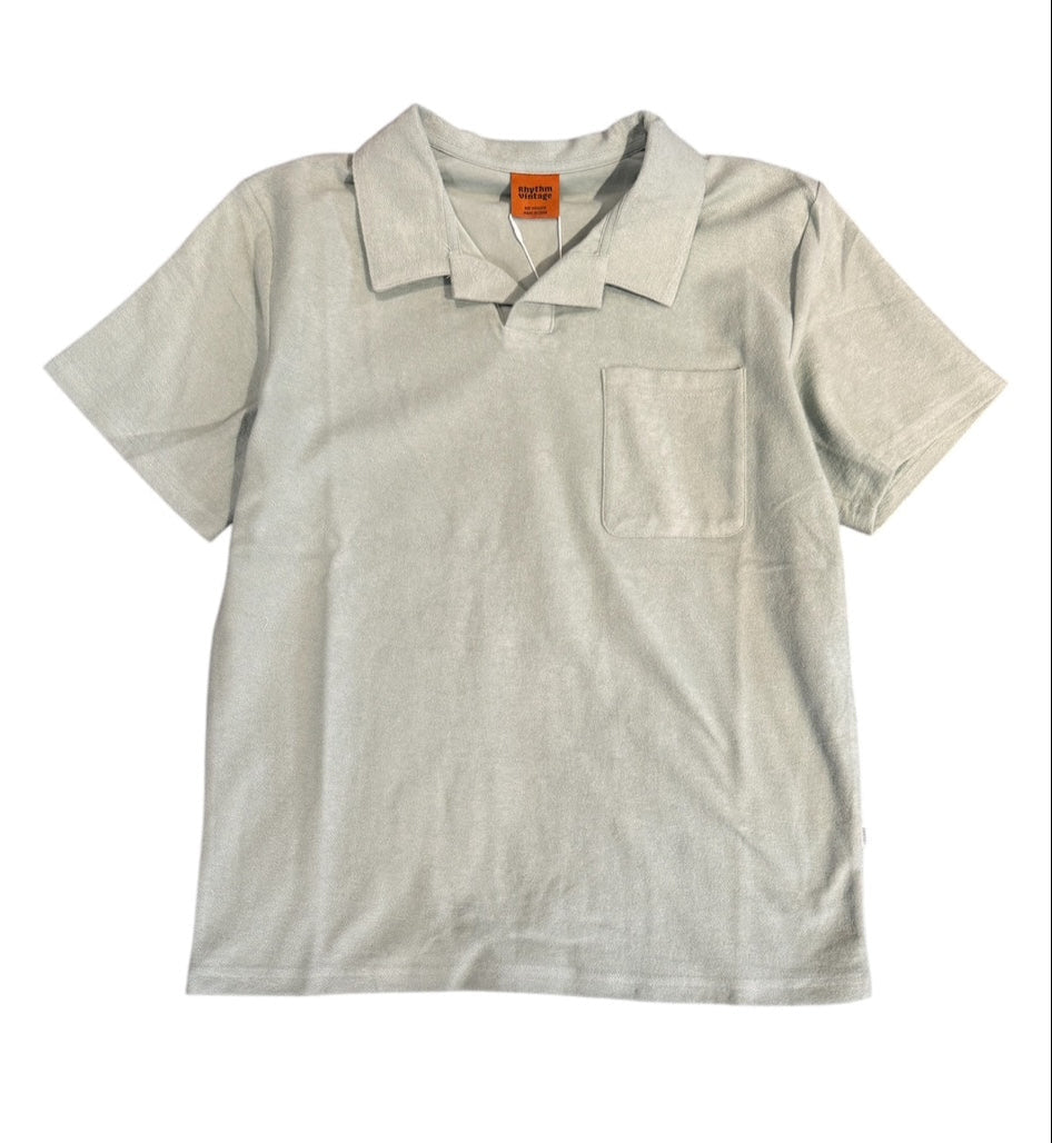 Vintage Terry Polo - Seafoam