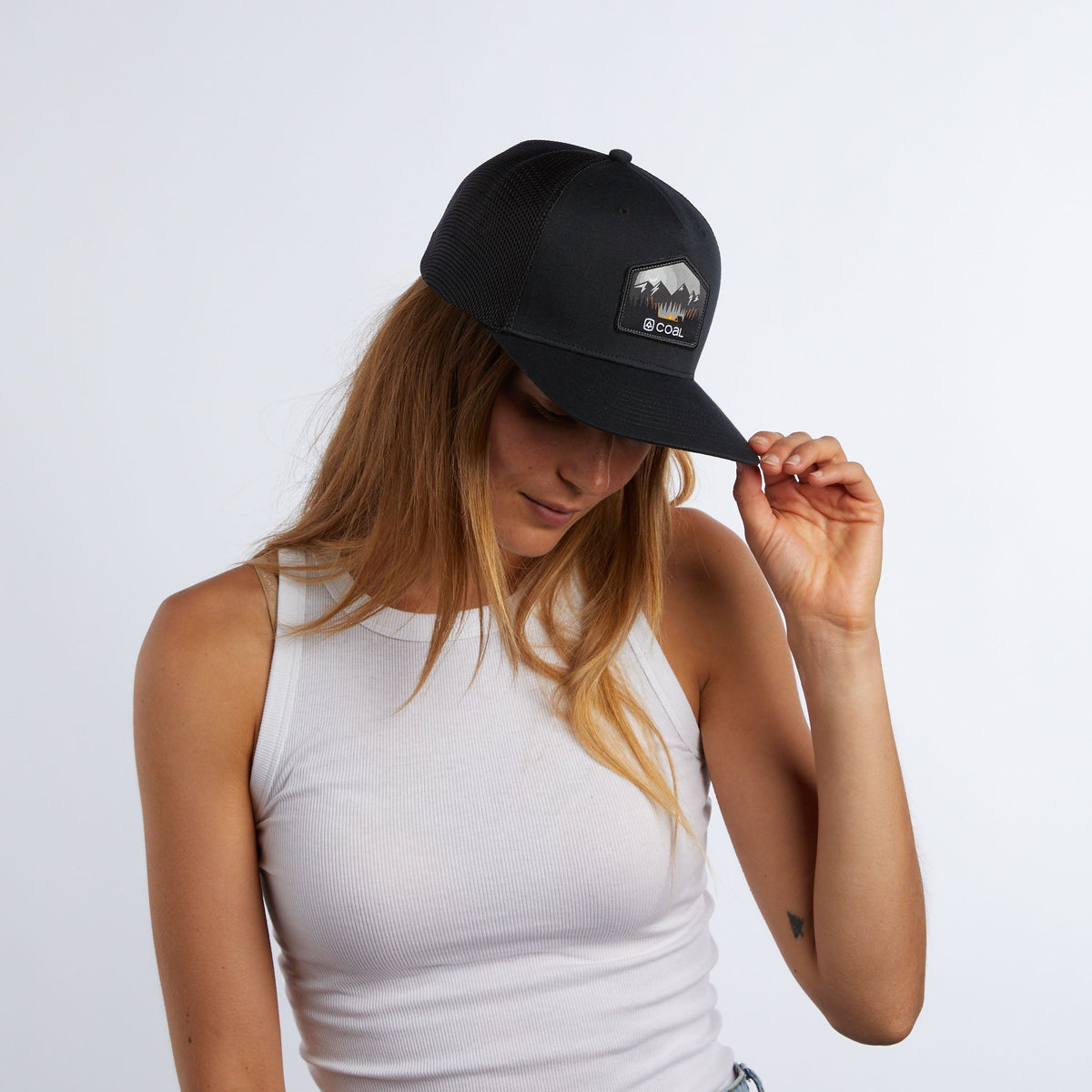 Coal The Mac Technical Trucker Cap - Black